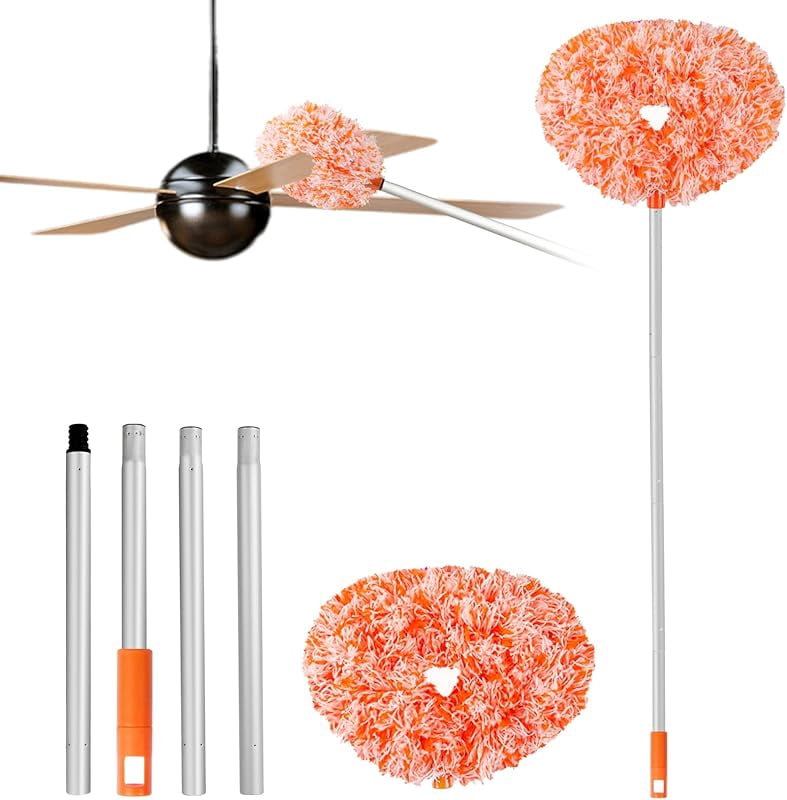 Ceiling Fan Cleaner Duster Reusable Microfiber Ceiling Fan Blade ...