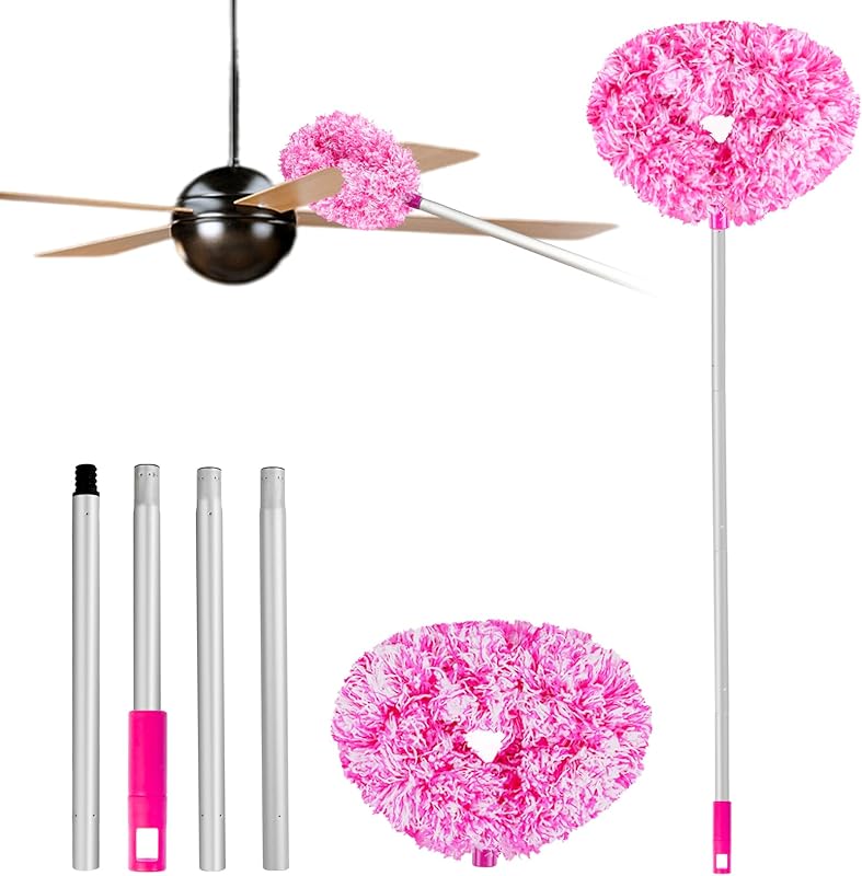 Ceiling Fan Cleaner Duster Reusable Microfiber Ceiling Fan Blade ...