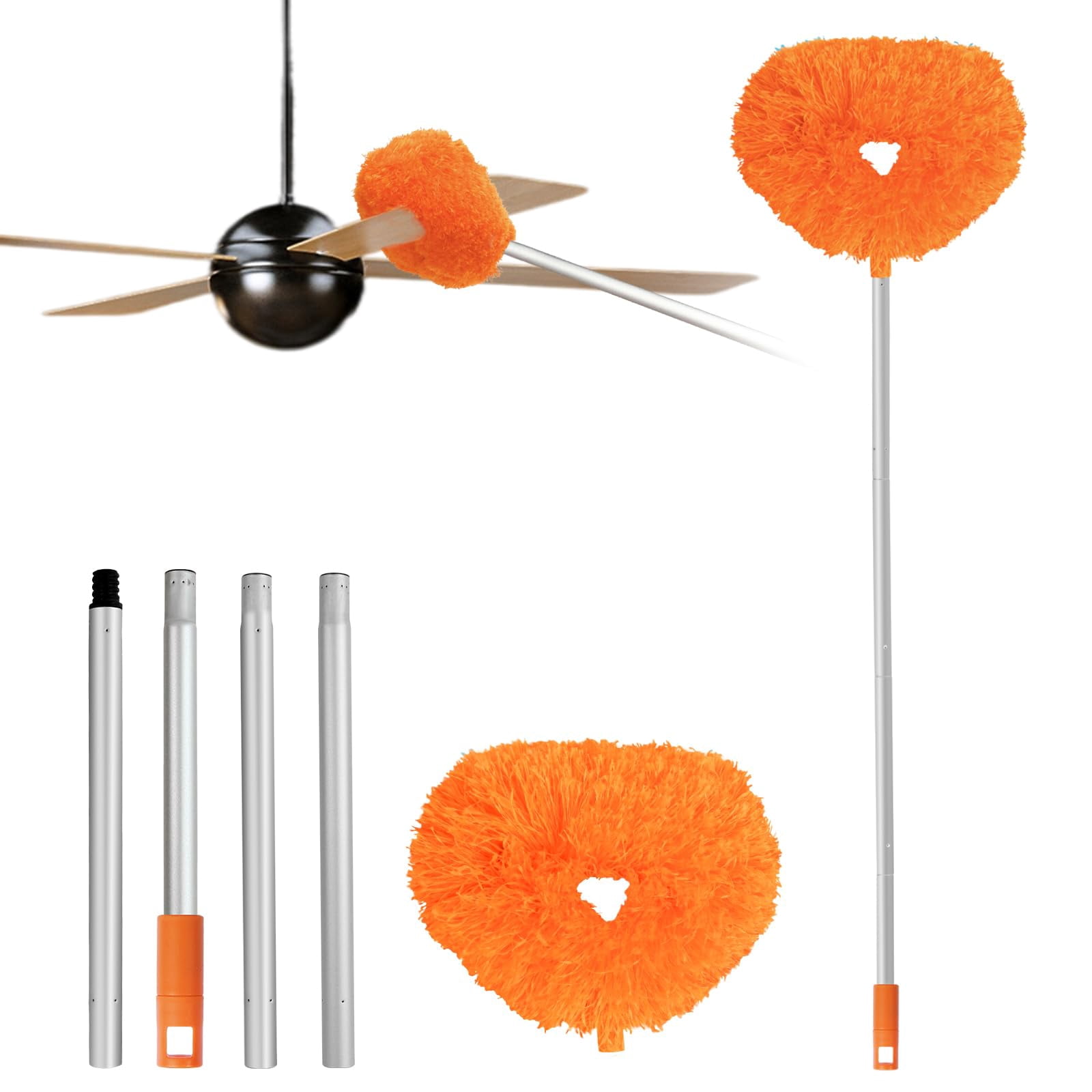Ceiling Fan Cleaner Duster Reusable Microfiber Ceiling Fan Blade ...
