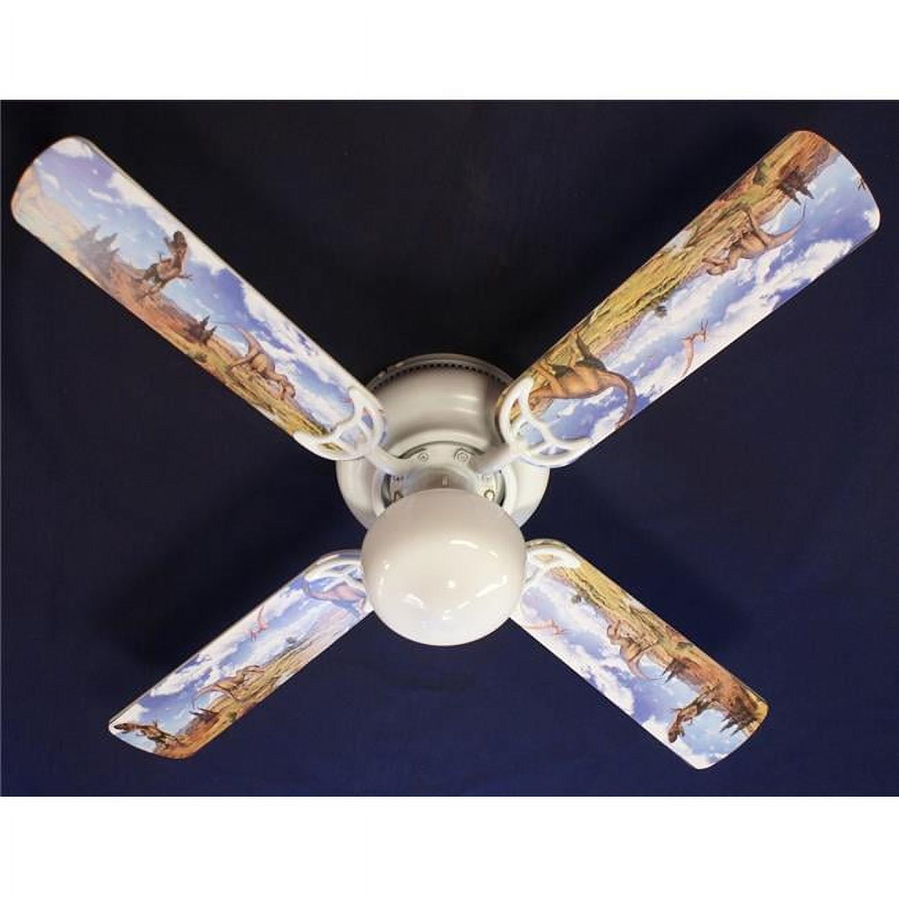 Ceiling Fan Designers 42 in. New Dinosaur Dino Jurassic Park Ceiling ...