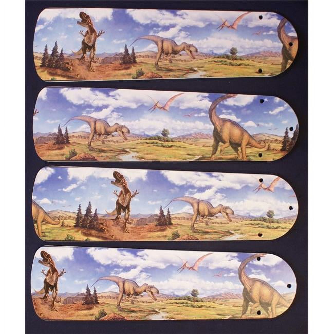 Ceiling Fan Designers 42 in. New Dinosaur Dino Jurassic Park Ceiling ...