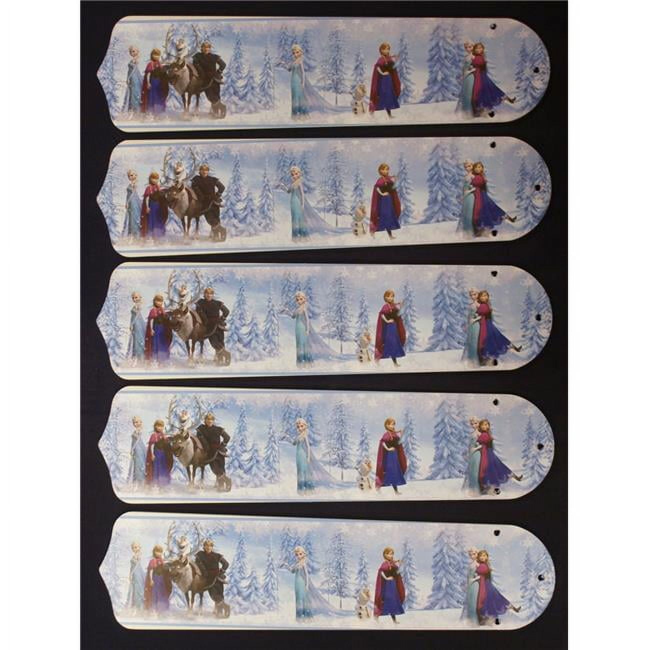Ceiling Fan Designers 52 in. Disney Frozen Elsa Olaf Ceiling Fan Blades ...