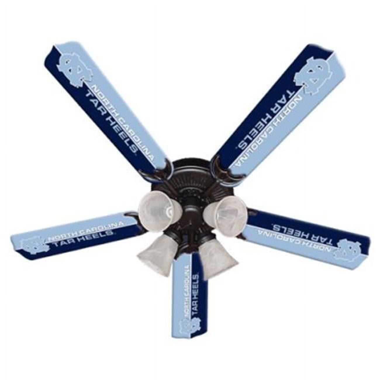 Ceiling Fan Designers 52 in. NCAA North Carolina Tarheels Ceiling Fan ...