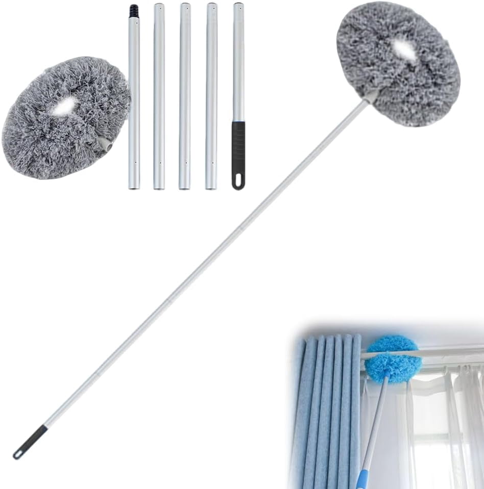 Ceiling Fan Duster, Double Sided Microfiber, Extension Pole, for Fan ...
