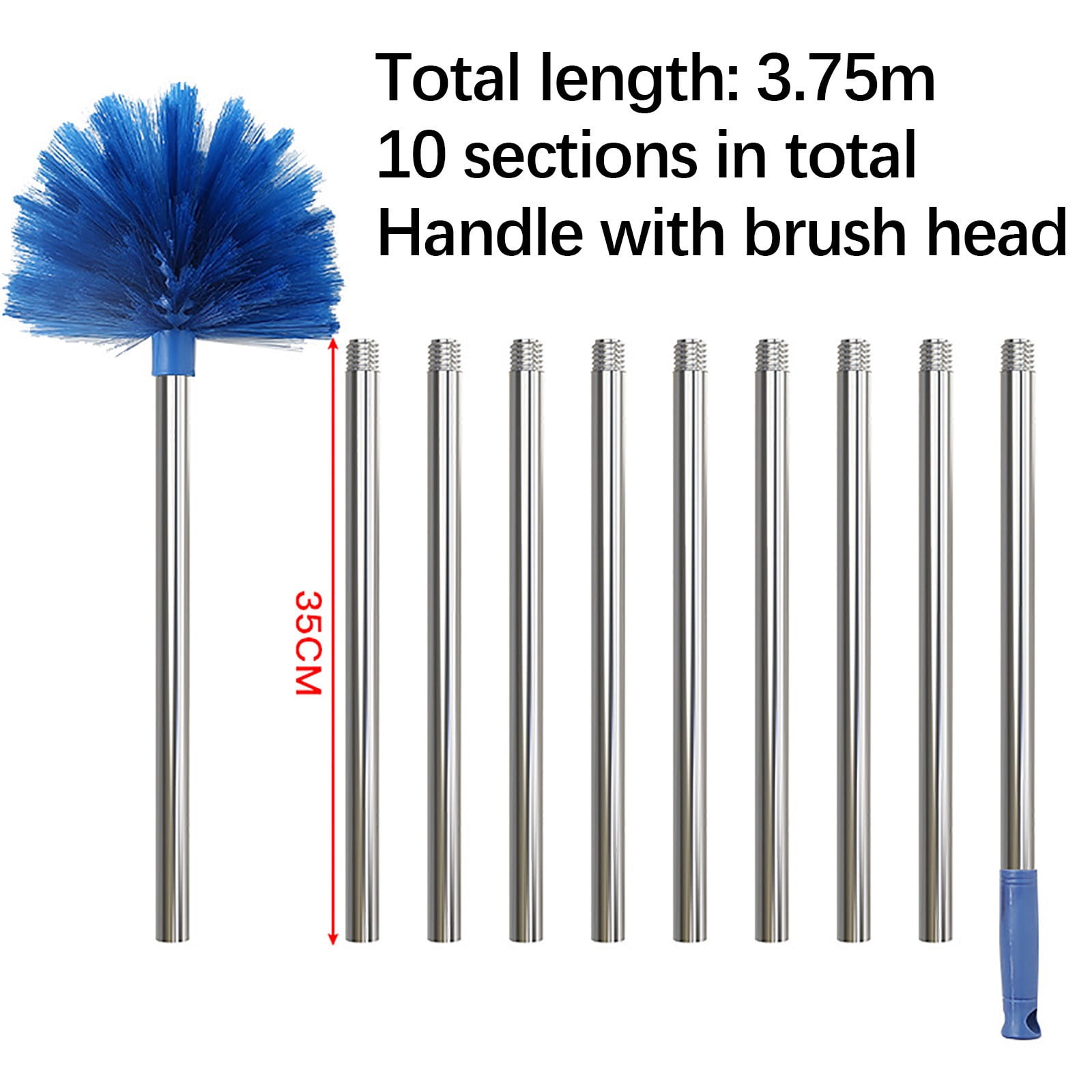 Ceiling Fan Duster Dust Mop Ceiling Fan Duster With 6 Ft Stainless ...