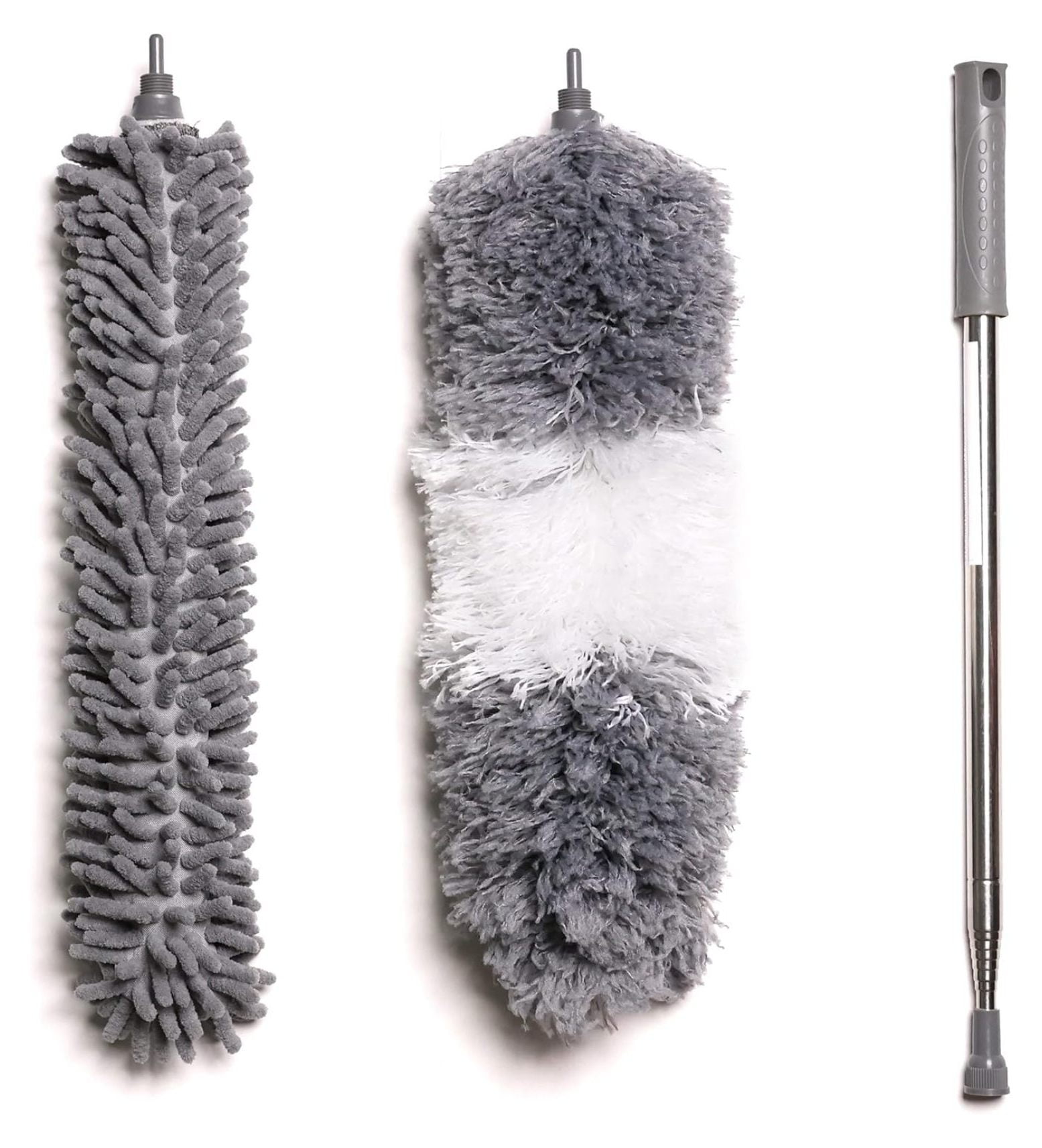 Ceiling Fan Duster with Extension Pole, 7 Ft Long Microfiber Dusters ...