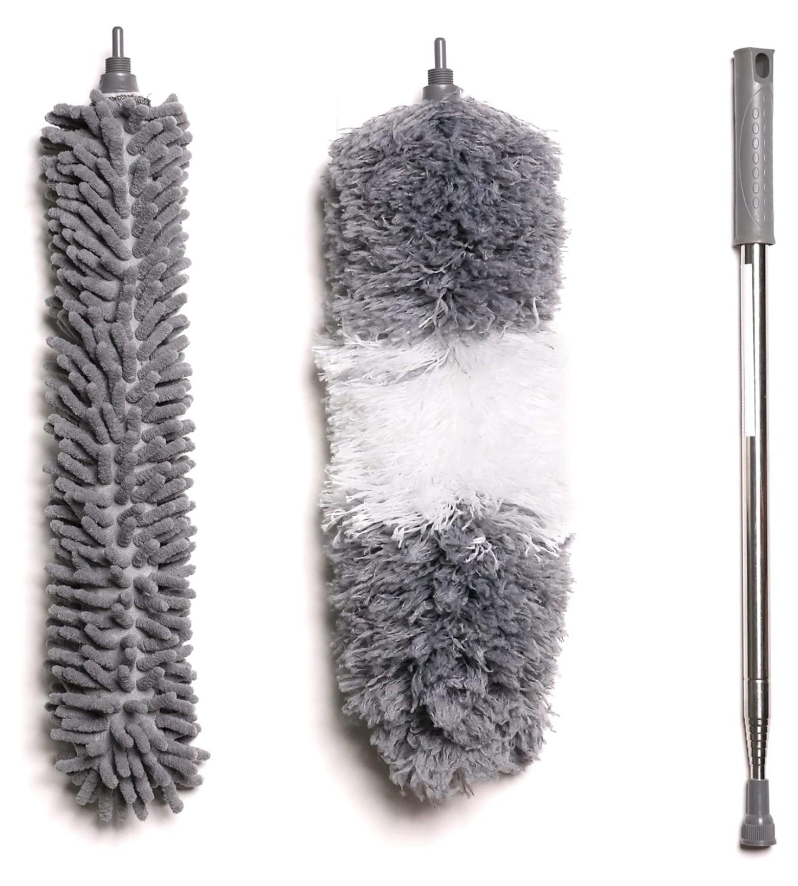 Ceiling Fan Duster with Extension Pole, 7 Ft Long Microfiber Dusters ...