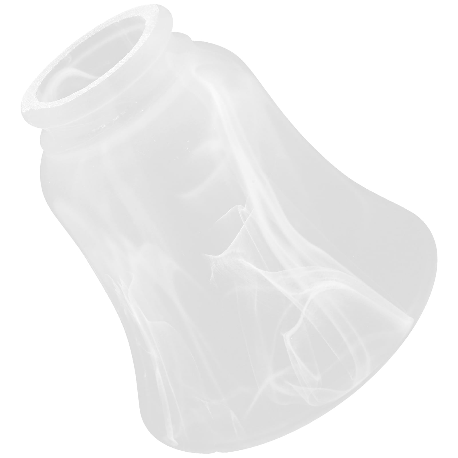 Ceiling Fan Glass Cover Light Bulb White Lampshade Pendant Light ...