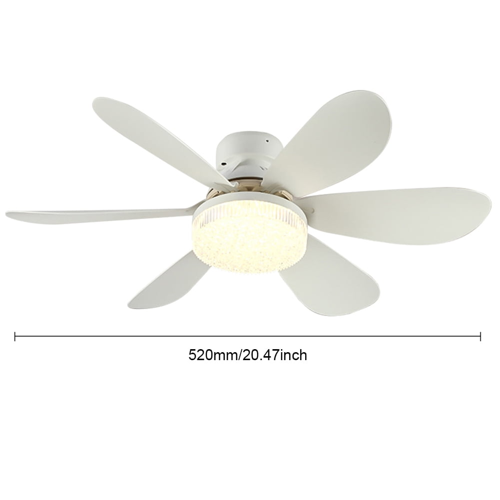 Ceiling Fan LED Lamp E27 Base Remote Control Modern LED Ceiling Fan 3 ...
