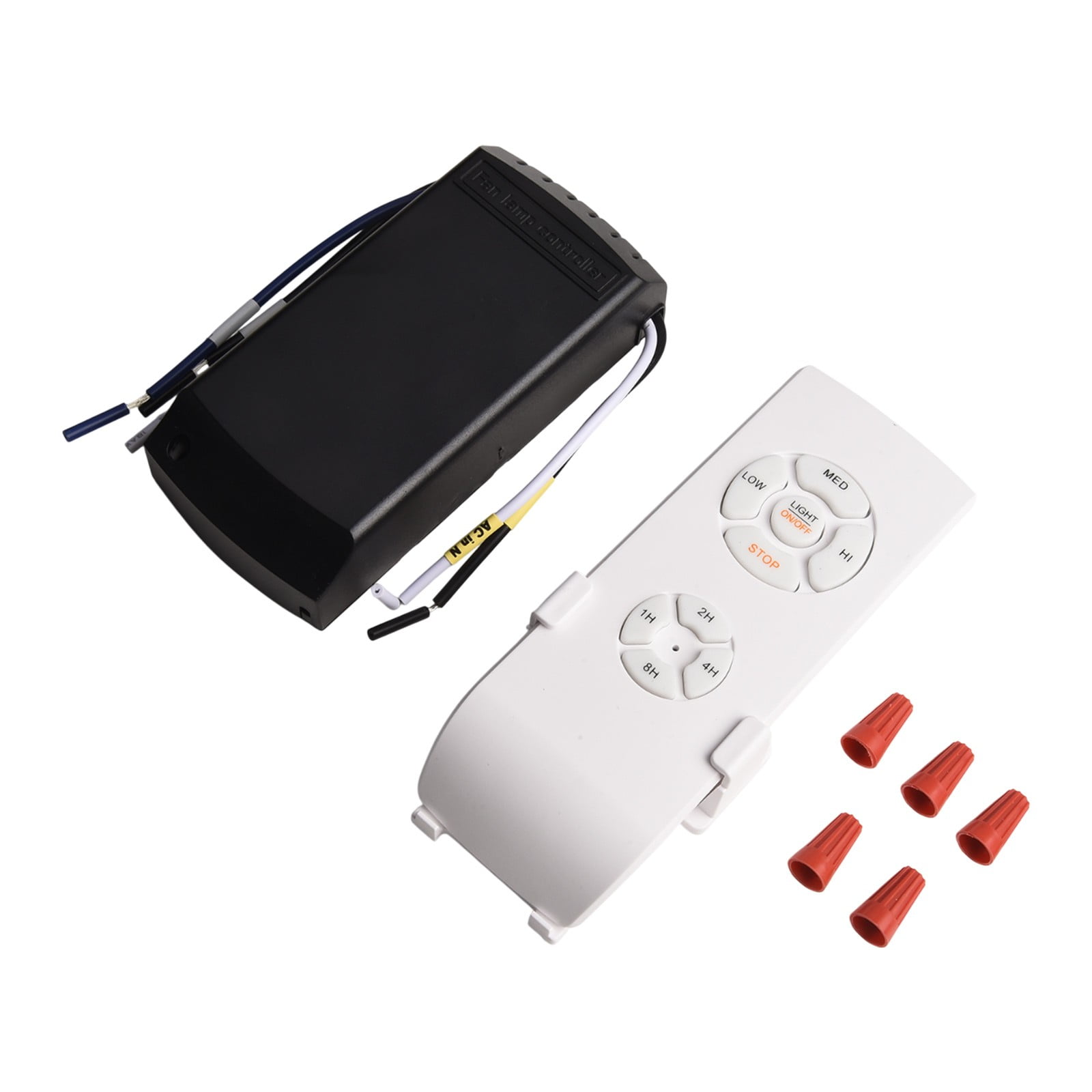 Ceiling Fan Lamp Remote Control Kit Timing Wireless Control Switch Adjusted 220V - Walmart.com
