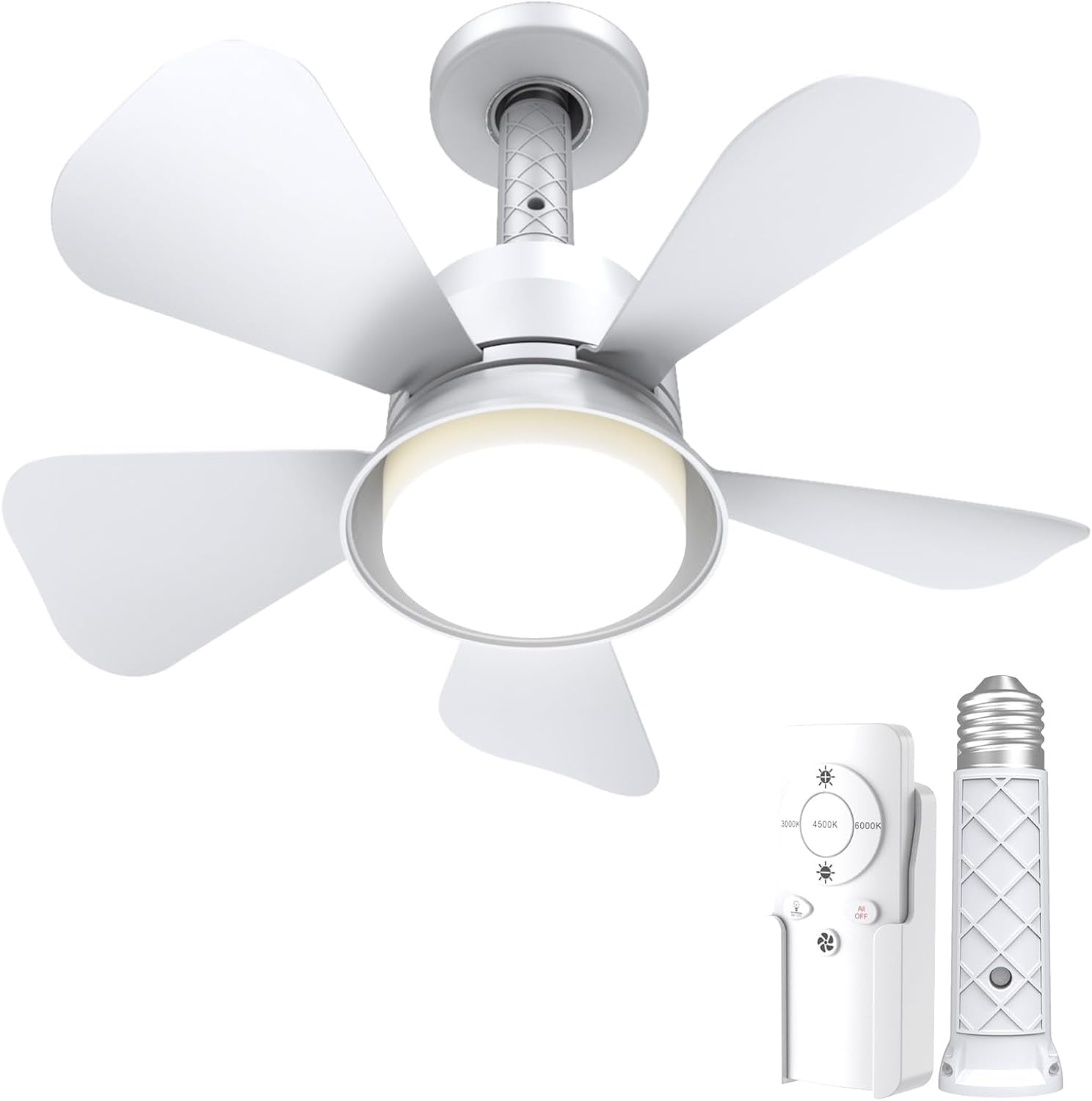 Ceiling Fan Light Bulbs,3 Colors 1000 Lumens LED Ceiling Fans for ...