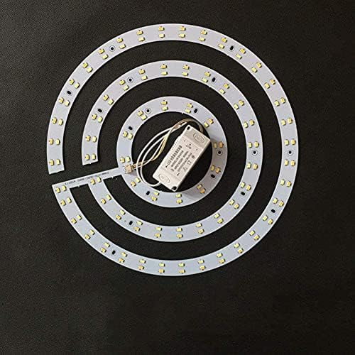 Ceiling Fan Light Kit, 36W 110V LED Board with LED Driver with White ...