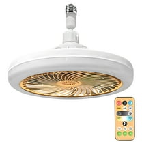 Ikohbadg LED Aromatherapy Fan Light with Remote Control, 2-in-1 Ceiling ...