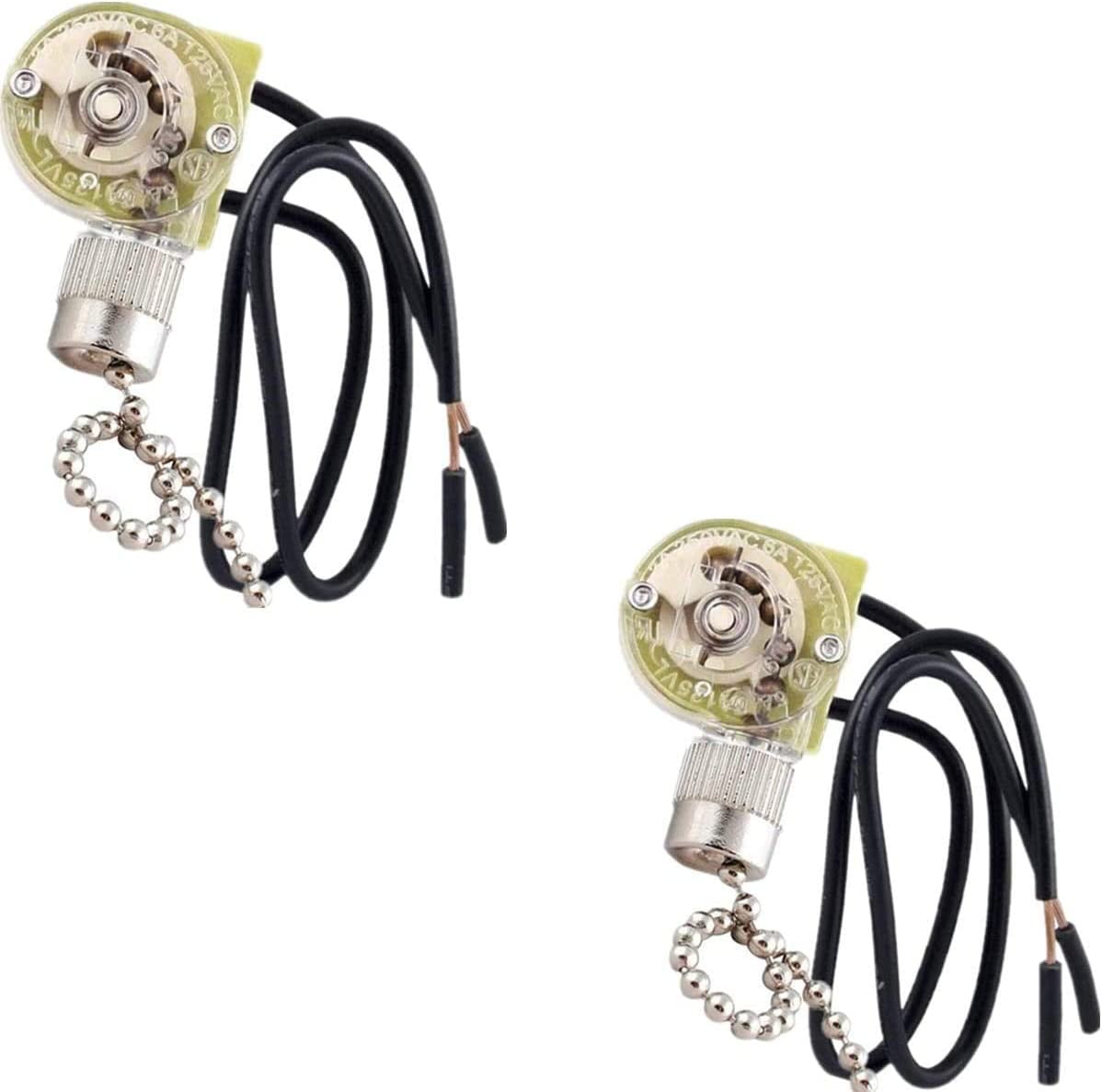 Ceiling Fan Light Switch Fan Light Switch, On-Off Speed with Pull Chain ...