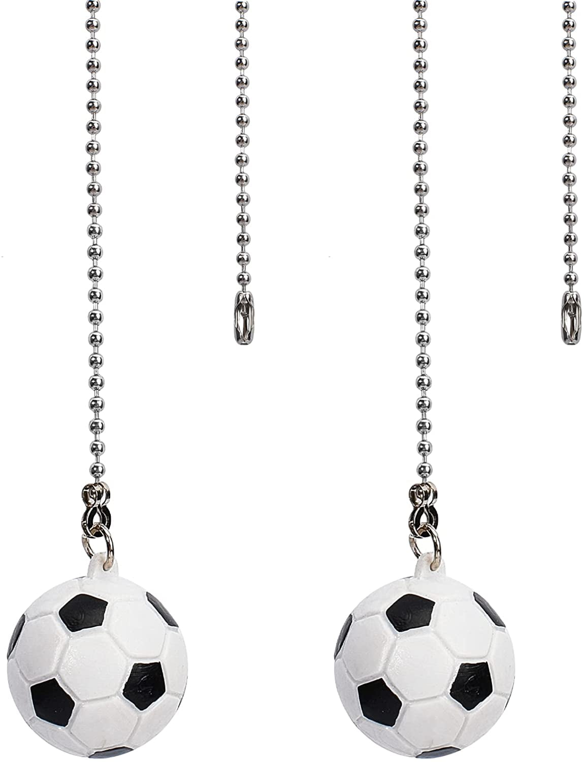 Ceiling Fan Pull Chain 14.17 inches Soccer Light Pull Chains Extension ...