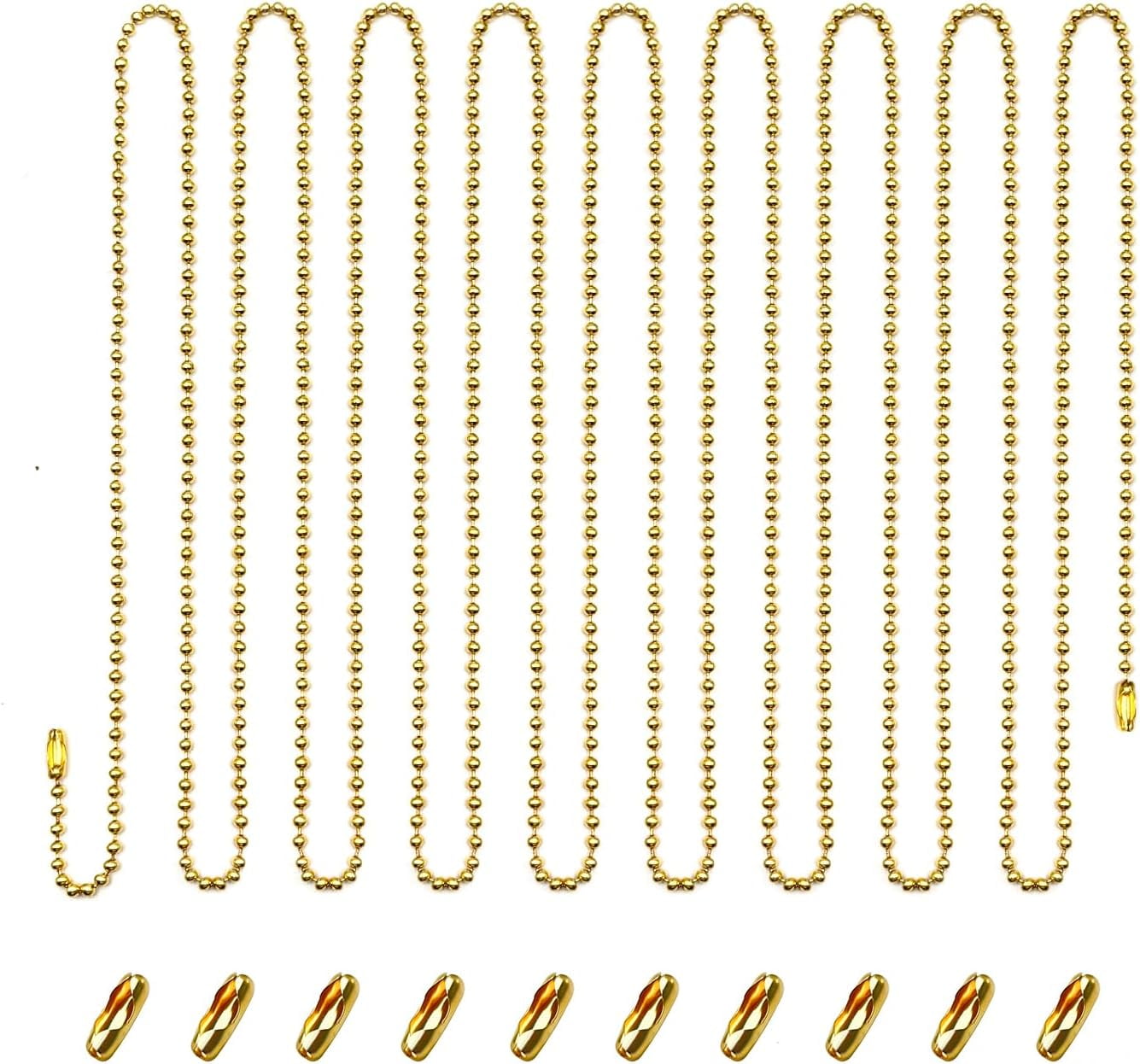 Ceiling Fan Pull Chain Extender, 12Feet 3mm Diameter Beaded Ball Light ...