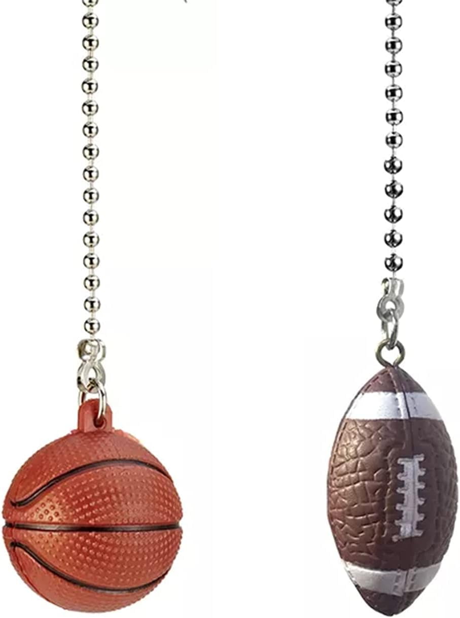 Ceiling Fan Pull Chain Extension,12 Inch Fanny Rugby Basket Ball ...