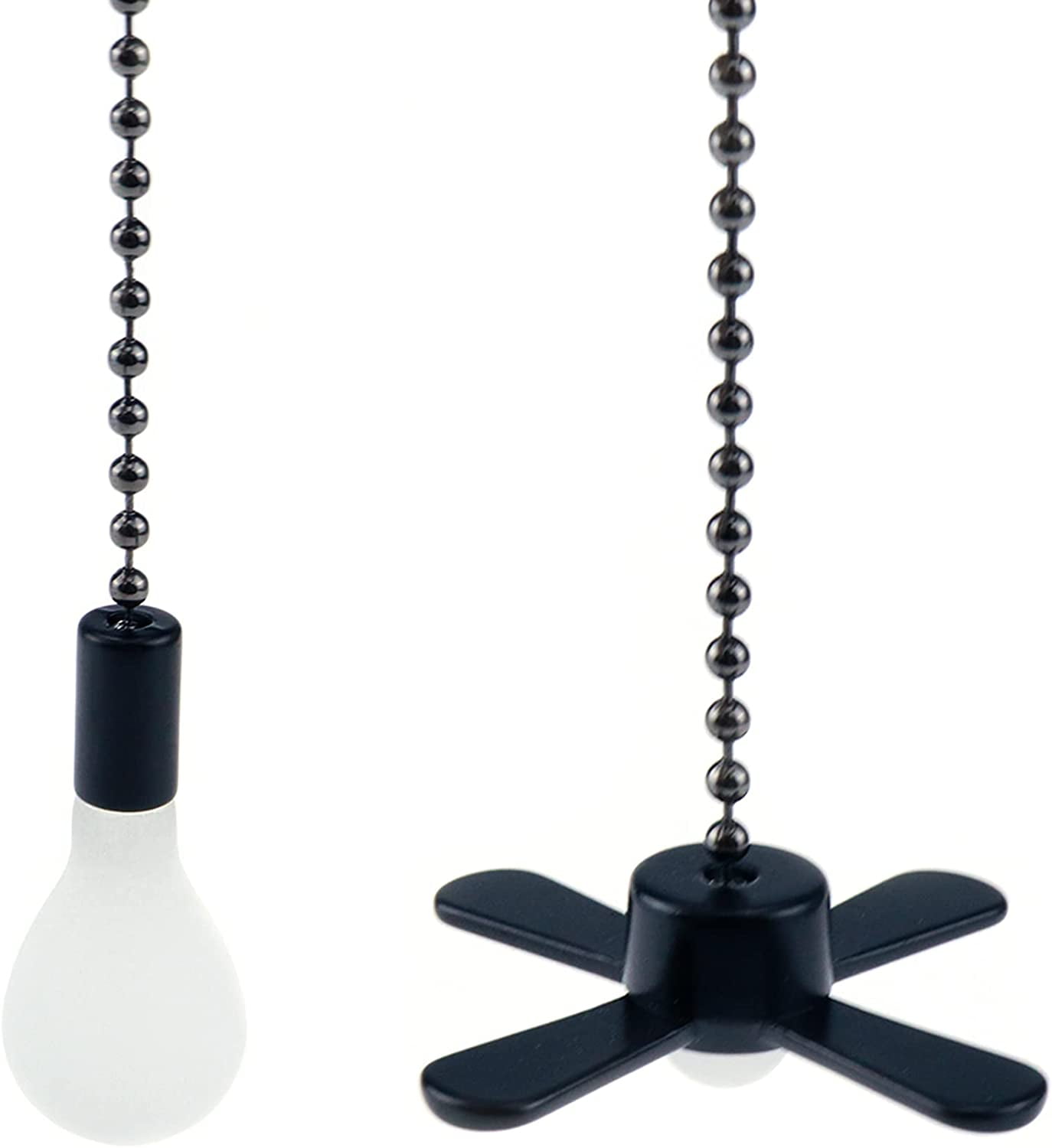 Ceiling Fan Pull Chain, for 12-inch Light Bulb and Fan Cord Extension ...