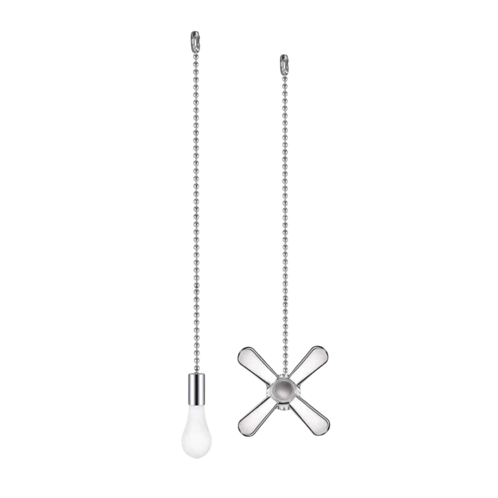 Ceiling Fan Pull Chain with Bulb - Round Beaded, for Lighting and Fans ...