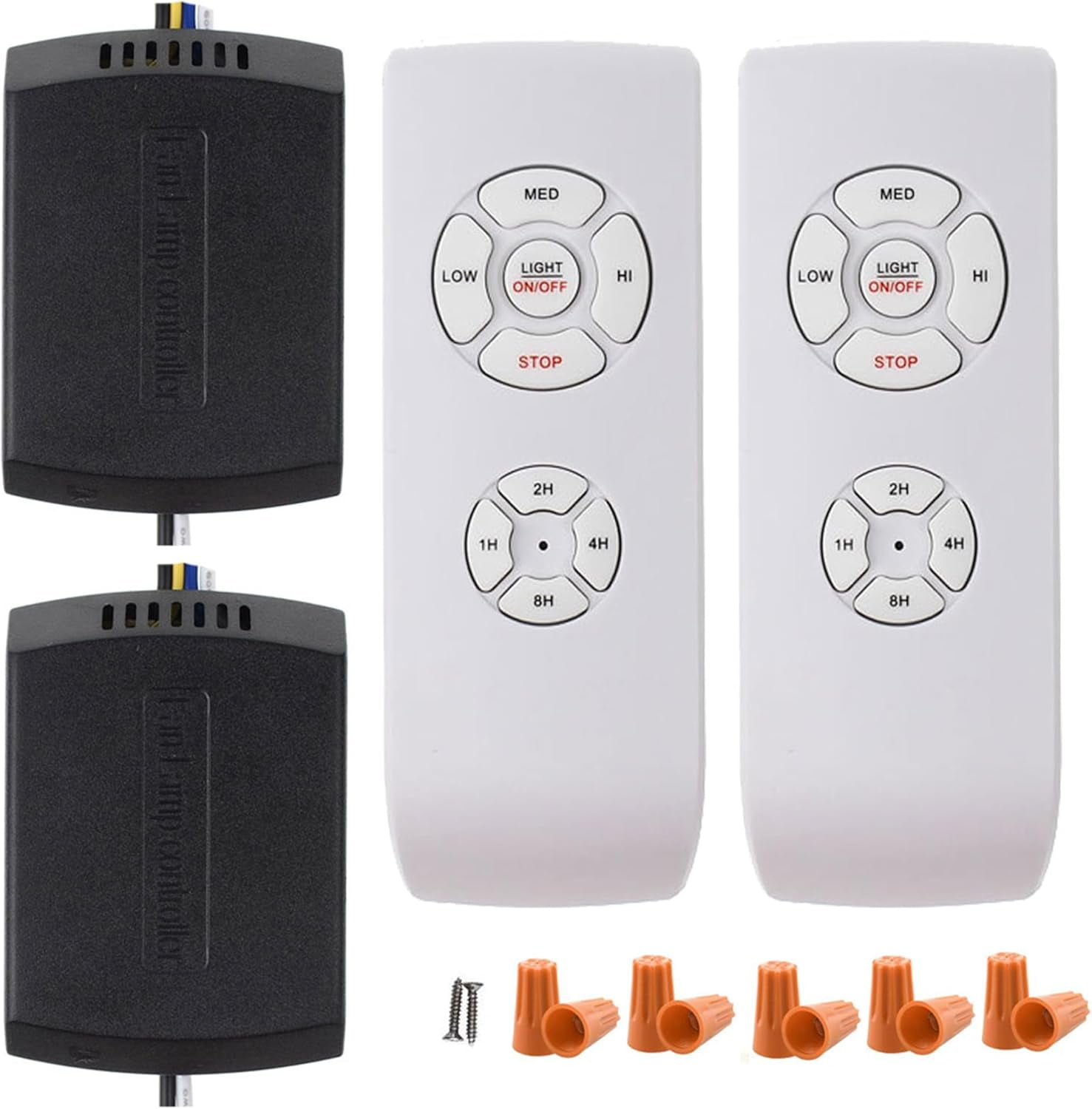 Ceiling Fan Remote Control Kit, Small Size Universal Speed, Light ...
