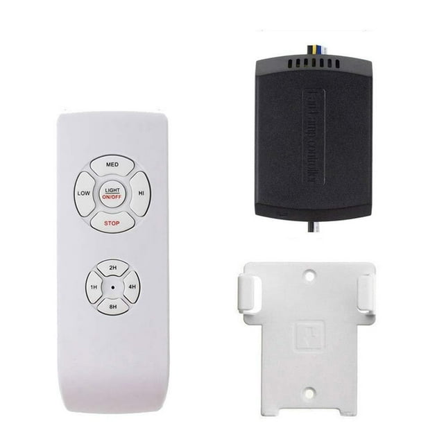 Ceiling Fan Remote Control Kit Speed Light and Timing 3 in 1 Wireless ...
