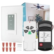 A25-TX028C Universal 3-Speed Ceiling Fan Remote Control Kit Replacement ...