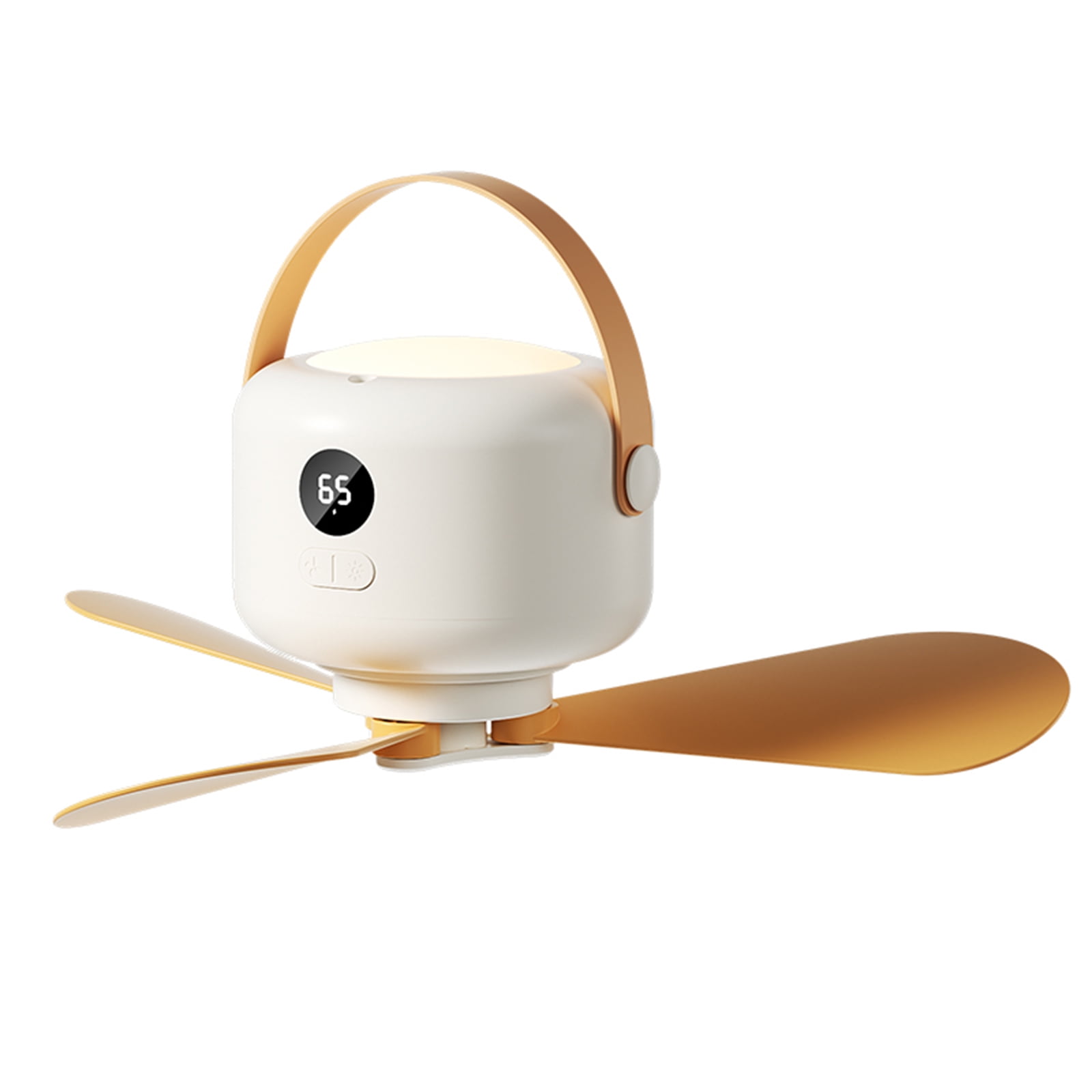 Ceiling Fan Remote Operated 3600mAh 7200mah 5 Speed Rotation With LED ...