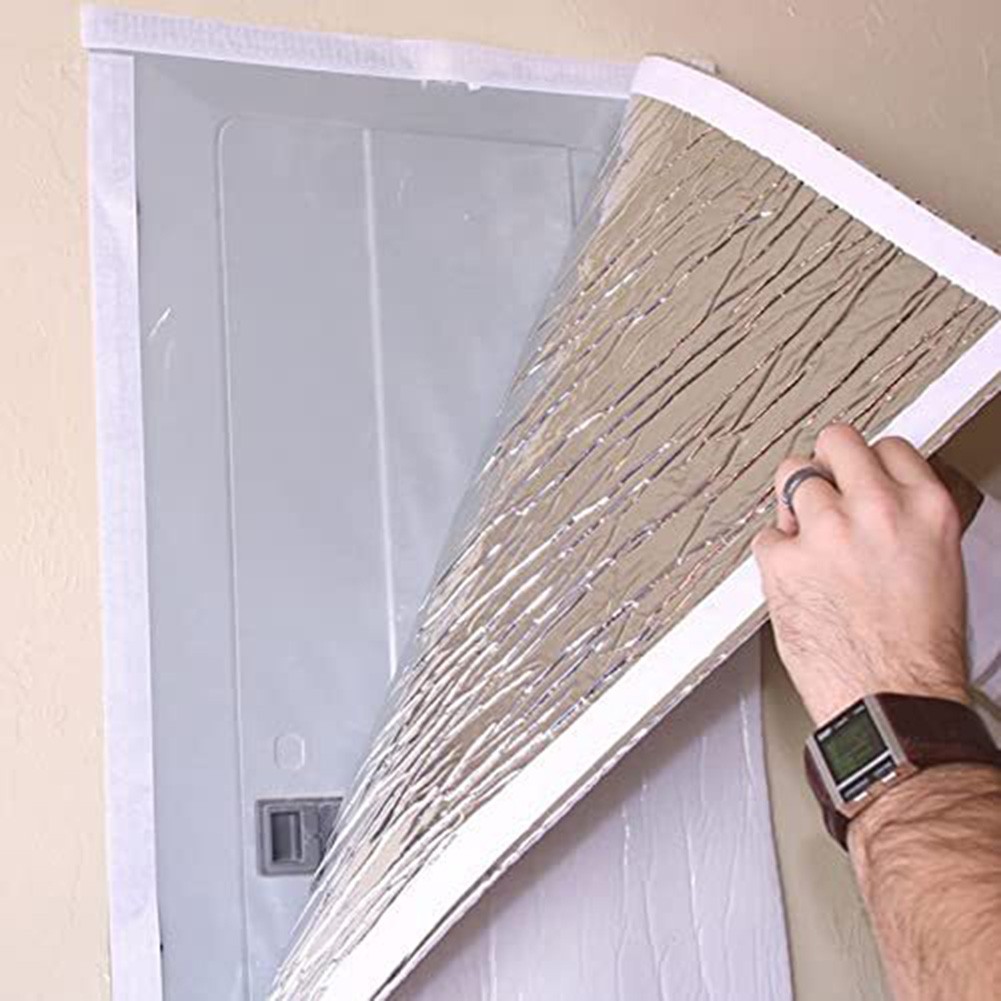 Ceiling Fan Shutter Seal Cover Attic Fan Heat Shield Attic Fan Heat Shield 129X95Cm Fangkenuo ...