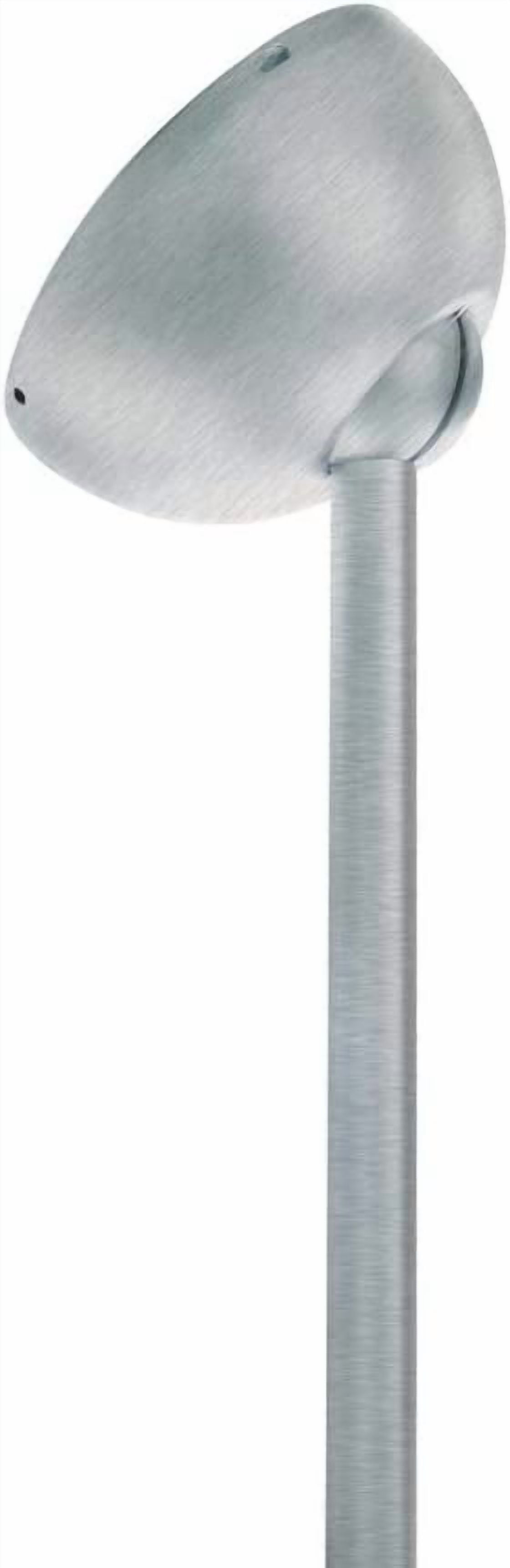 Ceiling Fan Slope Ceiling Kit for Slopes up to 45 Degrees in Brushed ...