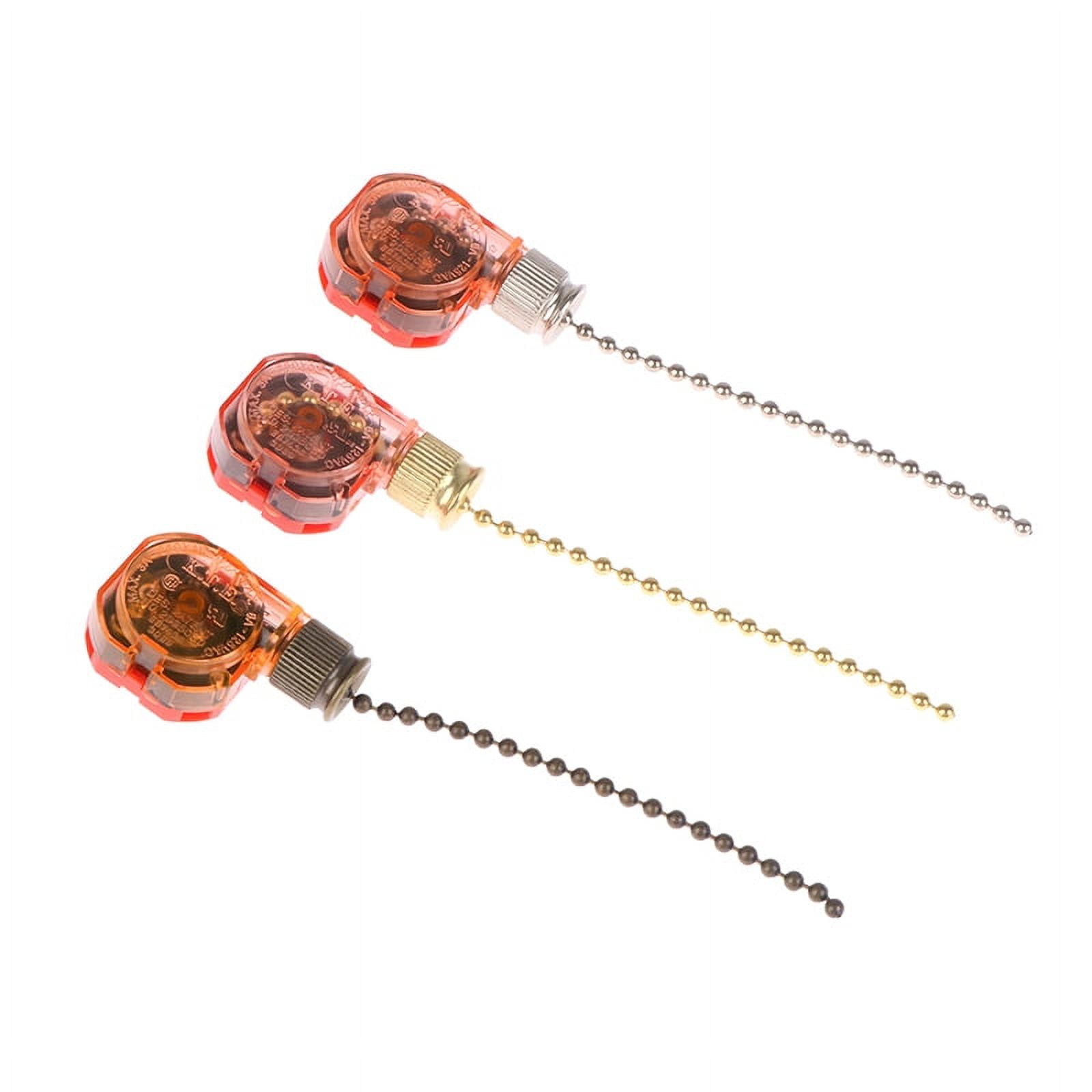 Ceiling Fan Switch Kit 3 Speed 4 Wire Pull Wire Switch With Rope For ...