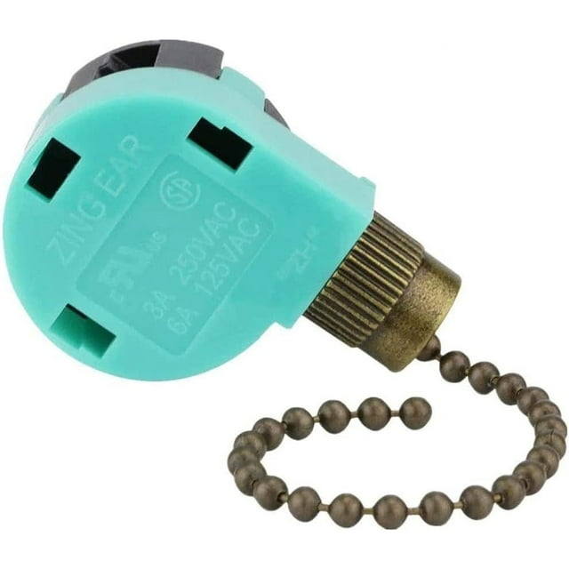 Ceiling Fan Switch ZE-268S6, Ceiling Fan Pull Switch, 4 Wire Fans ...