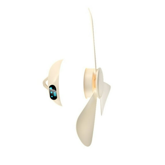 Ceiling Fan USB Fan Remote Function 3 Speed Gear Night Light Detachable ...