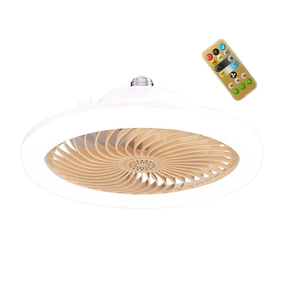 Ceiling Fan with Integrated Lighting Modern Thin Design Hidden ...