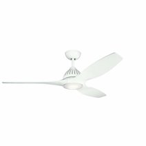 Kichler 300365 Imari 65" 3 Blade Indoor / Outdoor Dc Motor Ceiling Fan ...