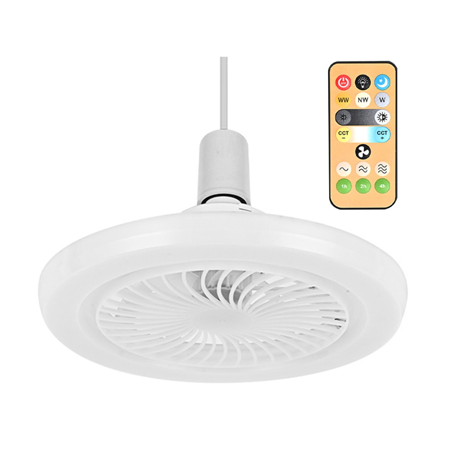 Ceiling Fan with Light Remote Control Super Power Motor High Speed ...