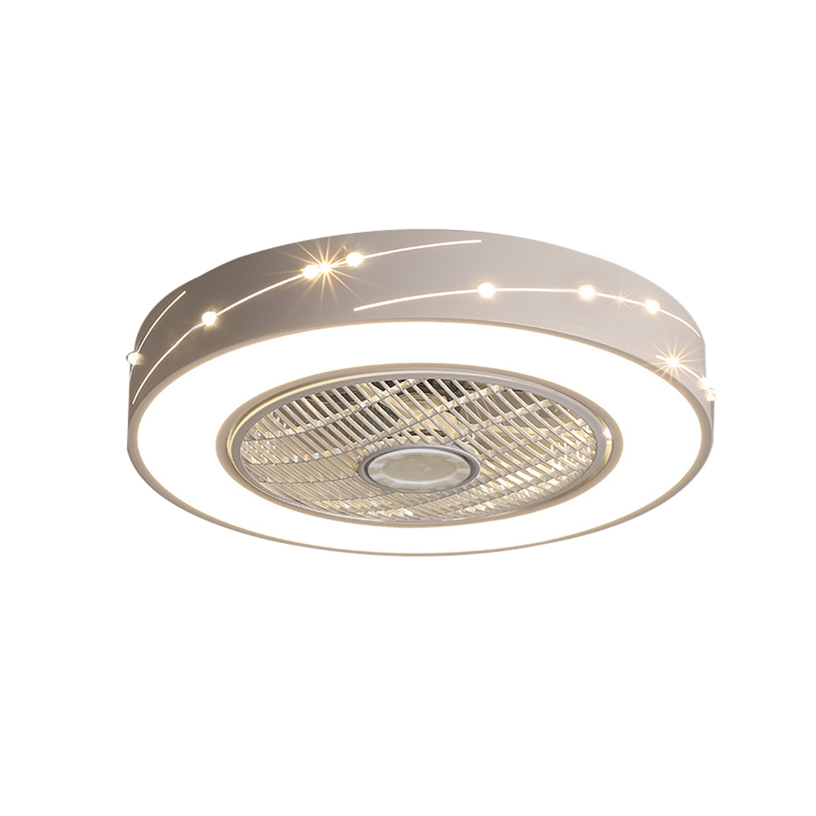 Ceiling Fans with LED Light, Remote Control, 3 Fan Speeds, Adjustable ...