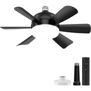 Bell and Howell Socket Fan Light, 1000 Lumens, 4 Blades, Remote Control ...