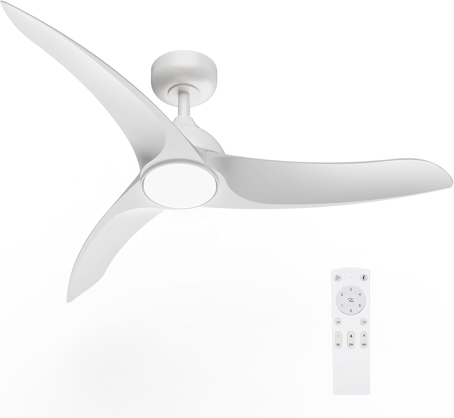Ceiling Fans with Lights, 42 inch Low Profile Ceiling Fan with Light ...