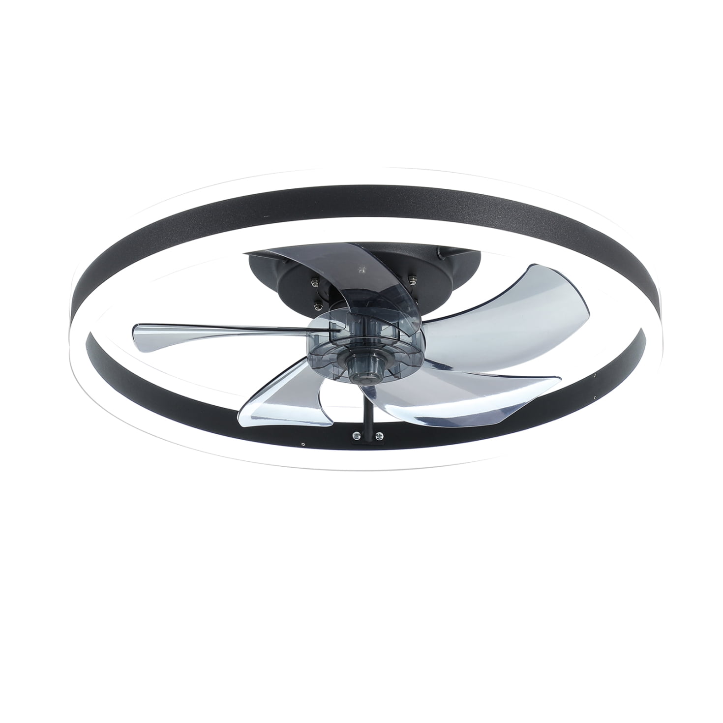 Ceiling Fans with Lights & Remote, Dimmable Low Profile Ceiling Fan for ...