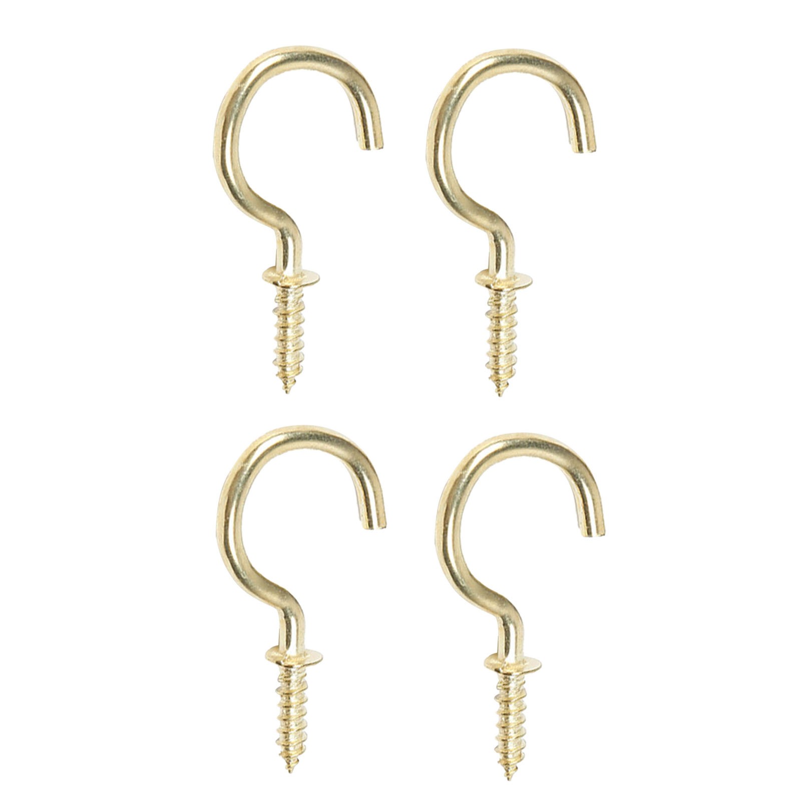 Ceiling Hook Flower Basket Cup Screw In Self Tapping Question Mark ...