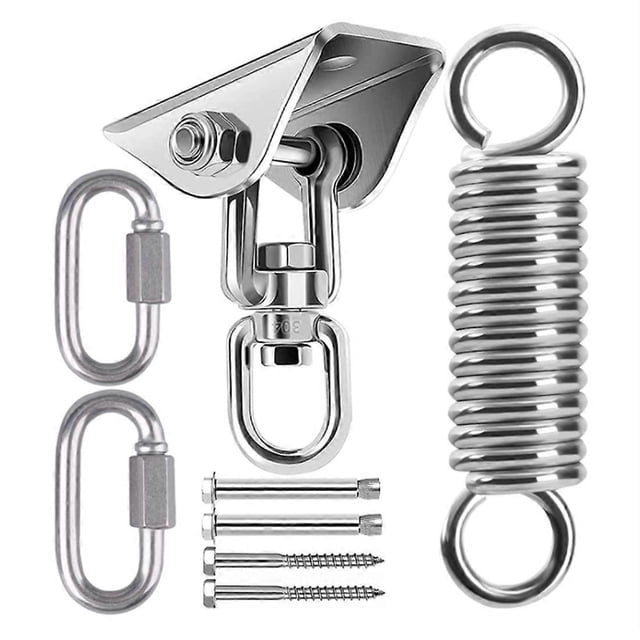 Ceiling Hook Hanging Chair Swing Spring 360 Rotatable Ceiling Bracket ...