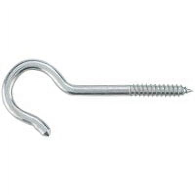 Stanley Tools 220483 4-13/16 Round End Screw Hooks Zinc - Walmart.com
