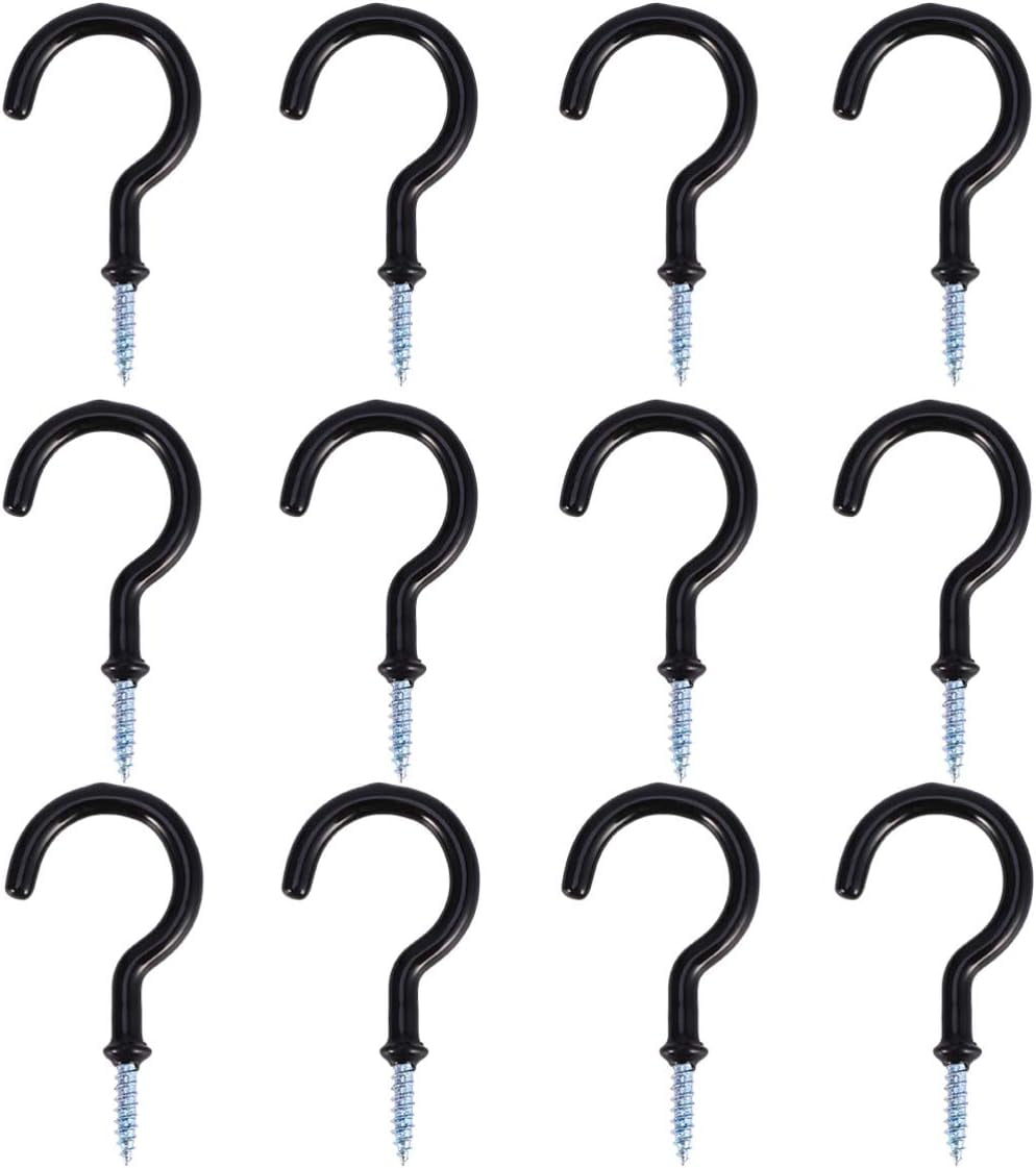 Ceiling Hooks 24pcs Self Tapping Hooks Heavy Duty Ceiling Screw Hook ...