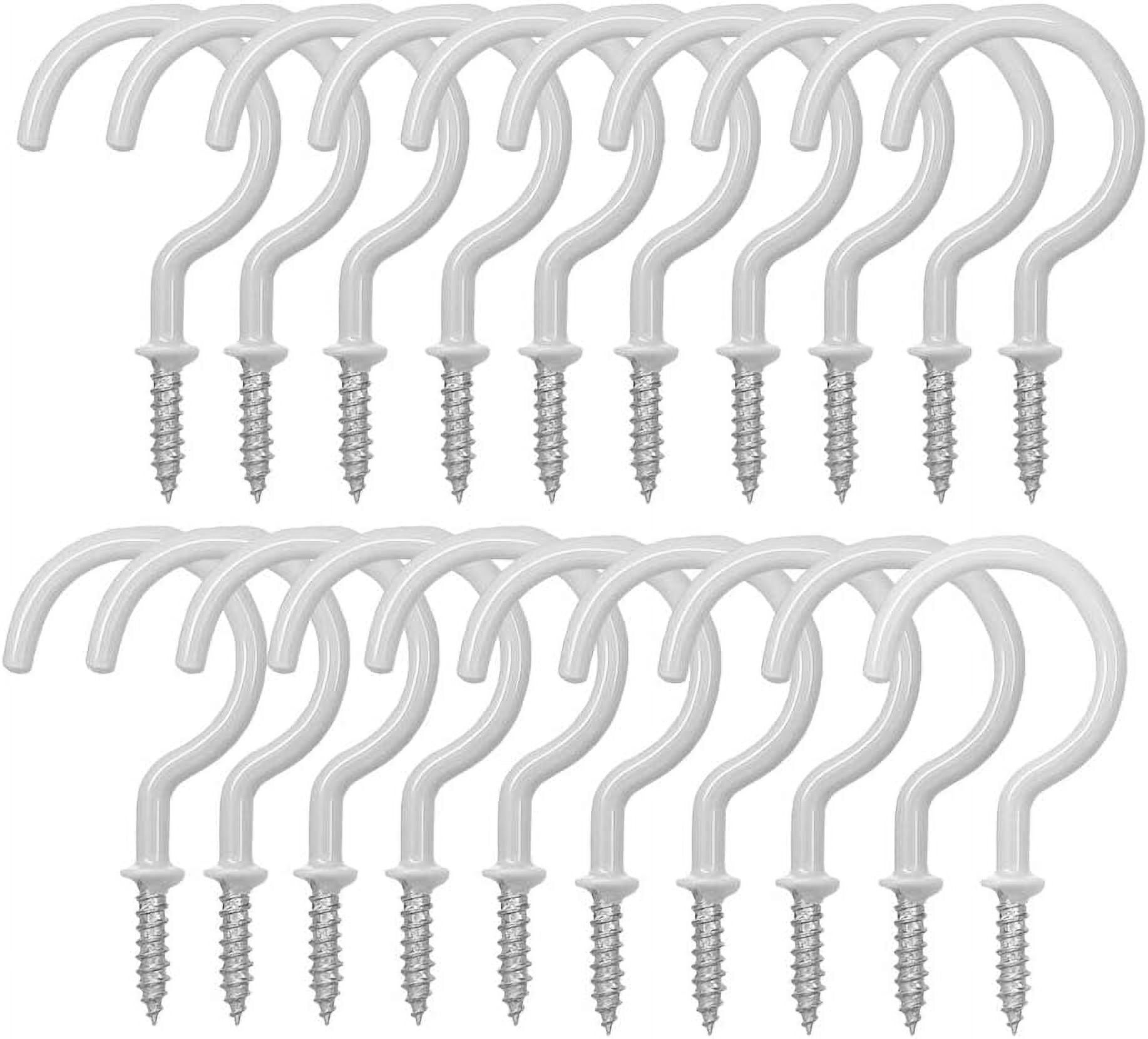 Ceiling Hooks Screw Hooks ，Bulk Hardware Plastic Coated Shouldered Mug ...
