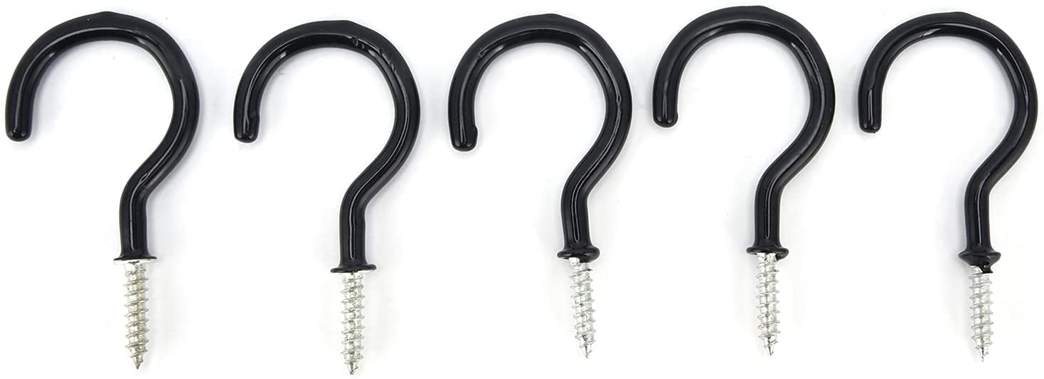 Ceiling Hooks,Screw-in Wall Hooks Multipurpose Screw Hooks for Hanging ...