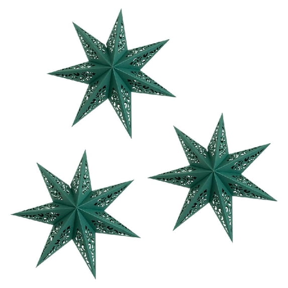 Ceiling Lampshade with Paper Hollowout Star Shape Pendant Quick Setups ...