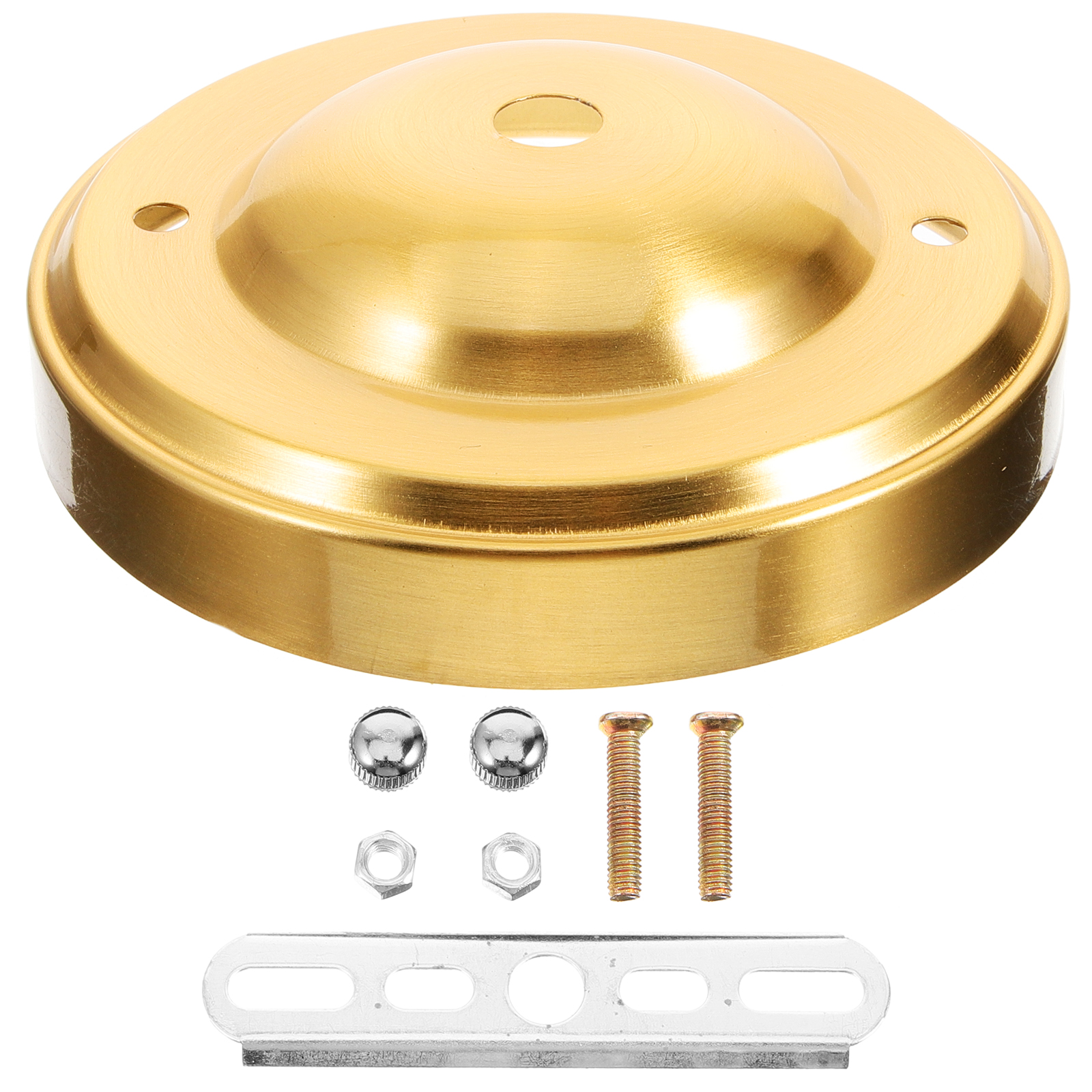 Ceiling Light Chandelier Canopy Mounting Plate Vintage Metal Glass ...