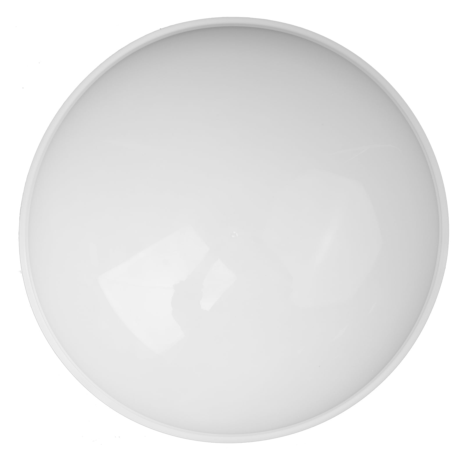 Minkissy White Plastic Ceiling Light Cover Lampshade for Home, Living ...