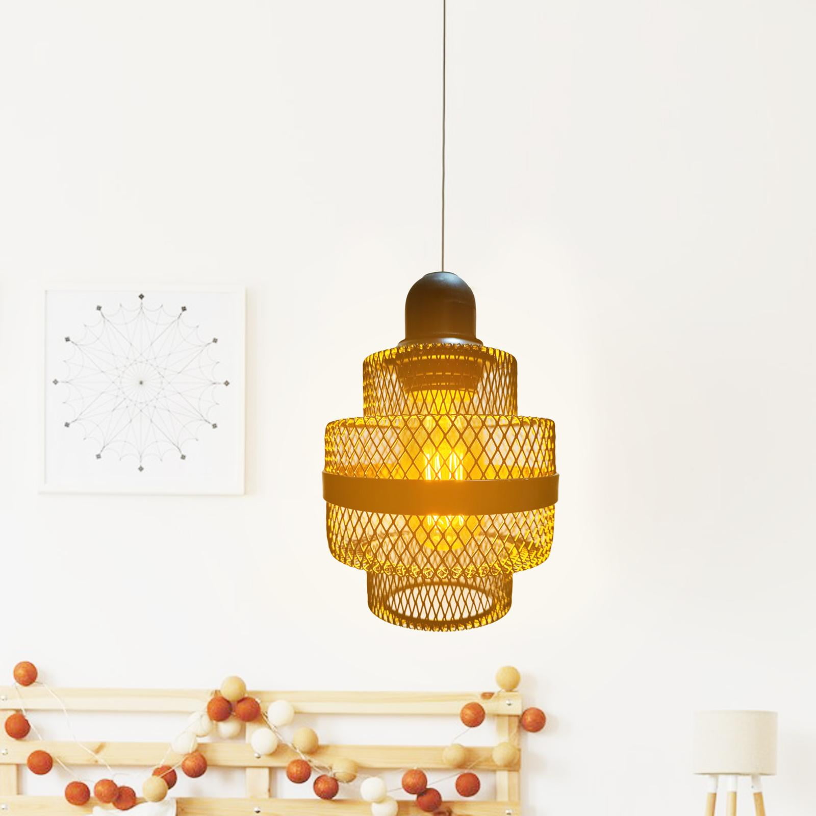 Ceiling Light Fixtures Lamp Shade Lampshade Hollow Out Light Covers ...