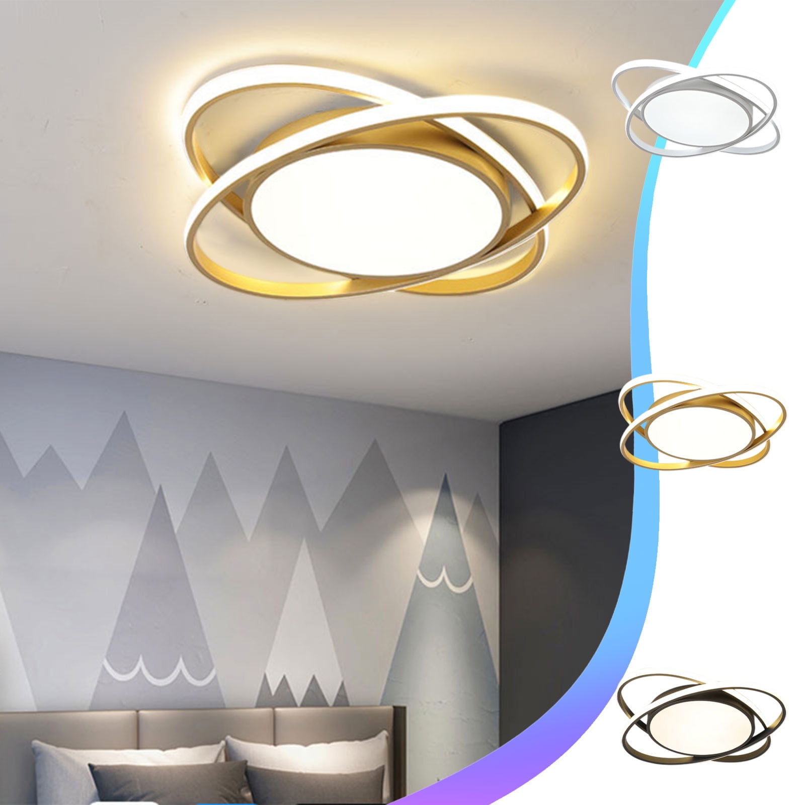 Ceiling Light,Flush Mount Ceiling Light,Modern Simples Romantic Room ...